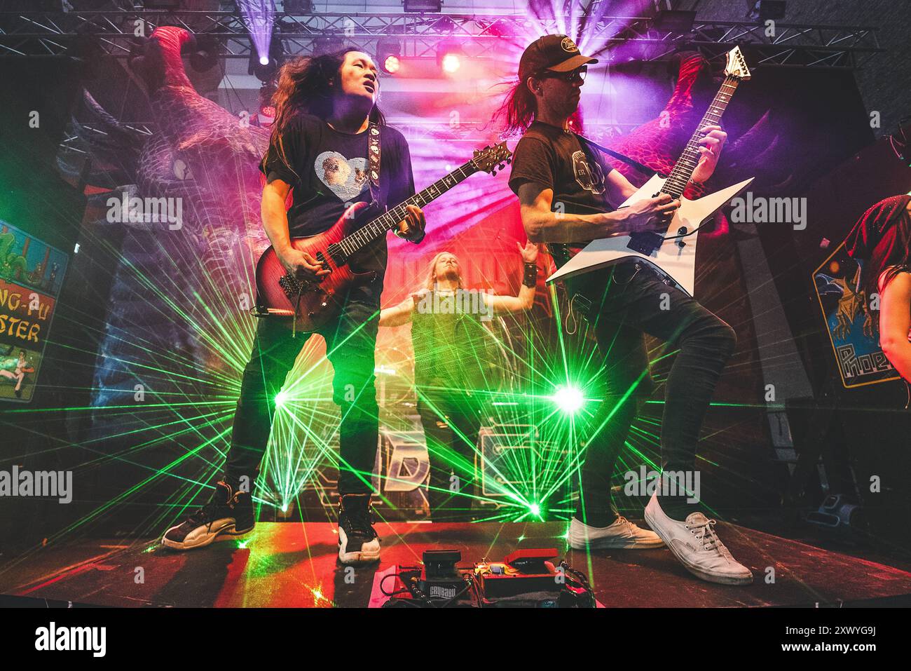 Horsens, Denmark. 16th, August 2024. The British power heavy metal band ...