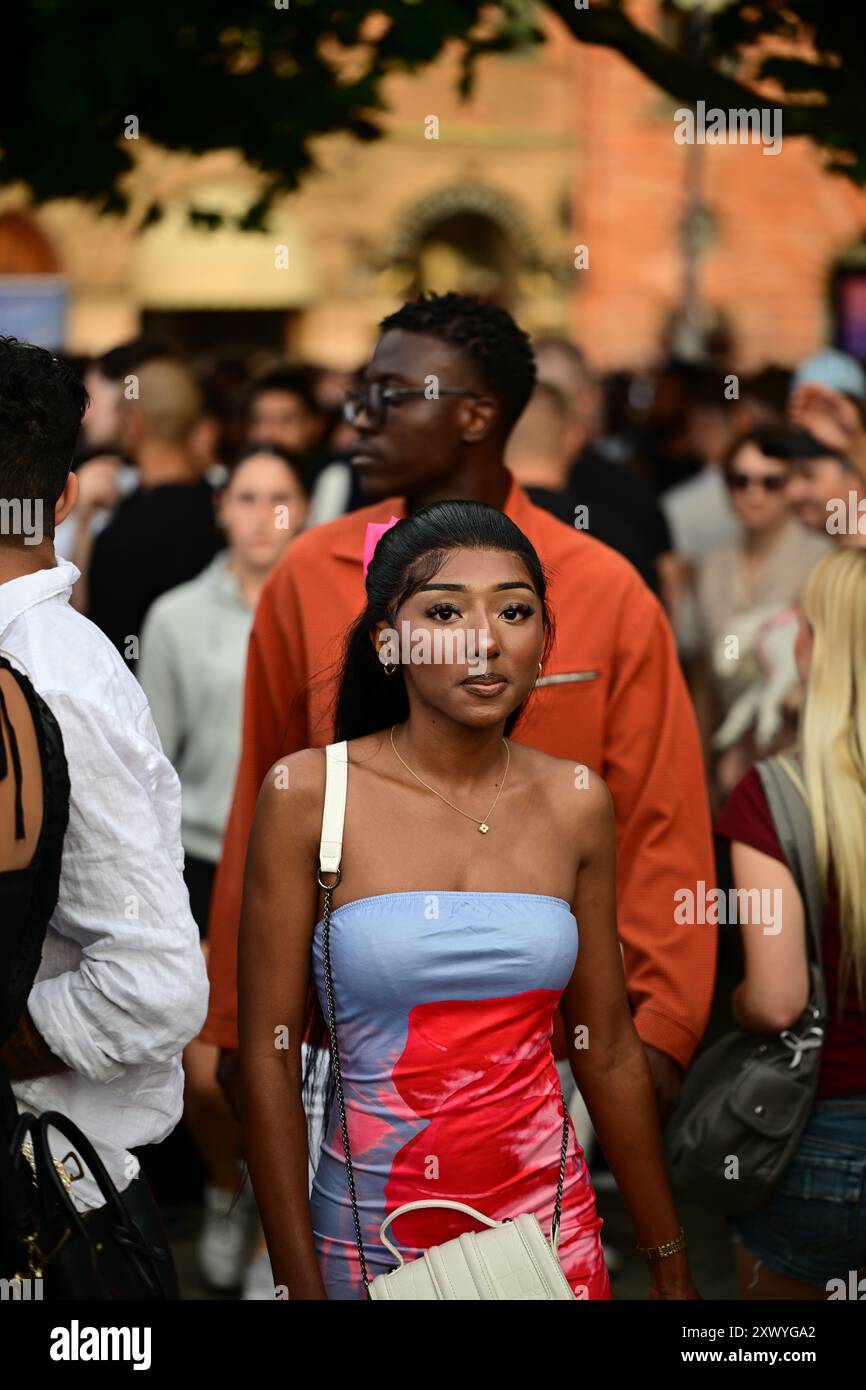 People on the street during the annual Malmö festival Stock Photo - Alamy