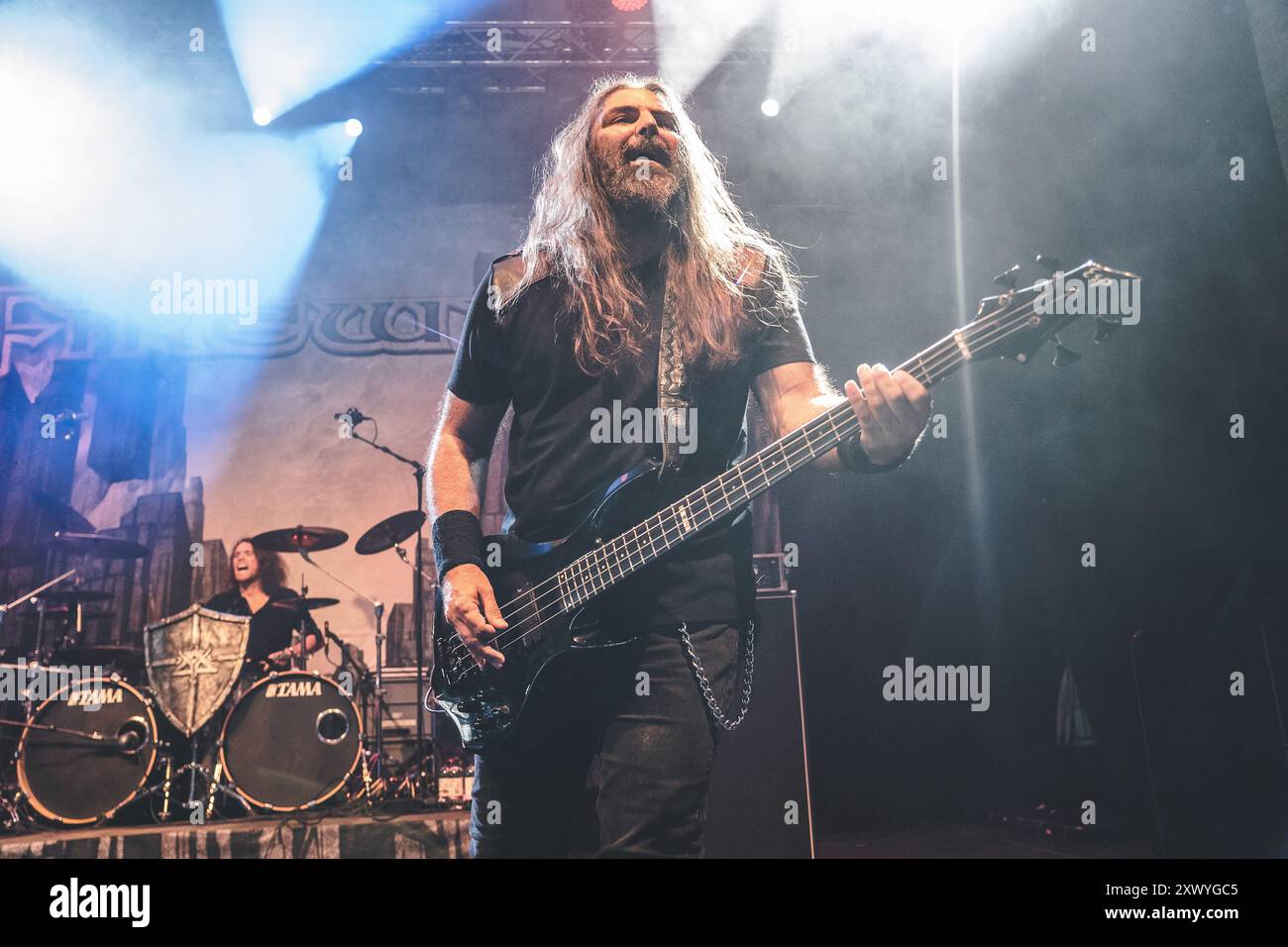Horsens, Denmark. 16th, August 2024. The Greek power metal band ...
