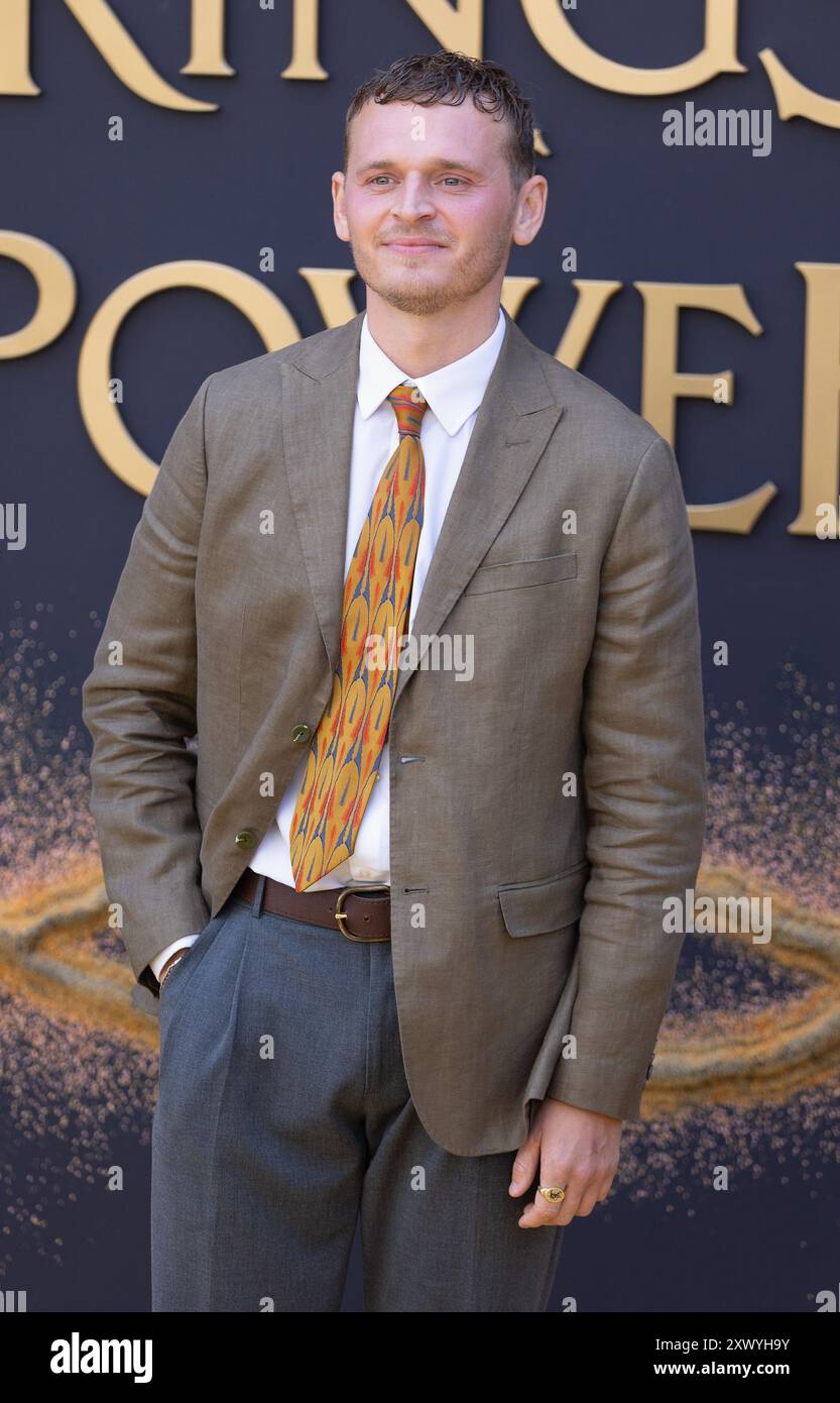 London, UK, August 20, 2024. Charlie Rix attends The Lord of the Rings ...
