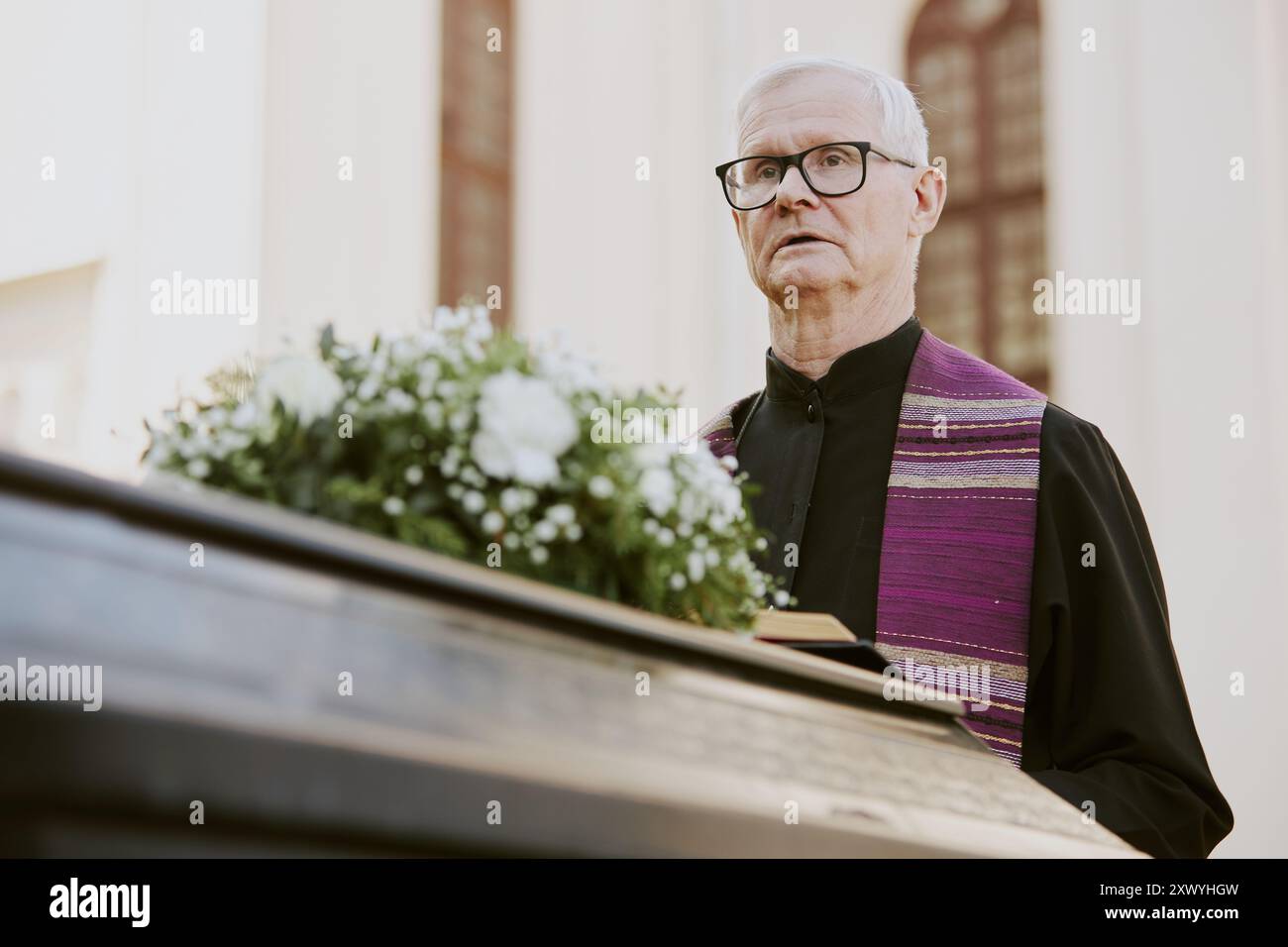 Coffin standing up hi-res stock photography and images - Alamy