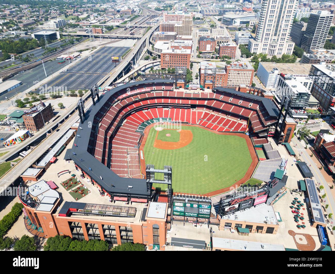 Busch Stadium, St Louis, Missouri, USA Stock Photo - Alamy