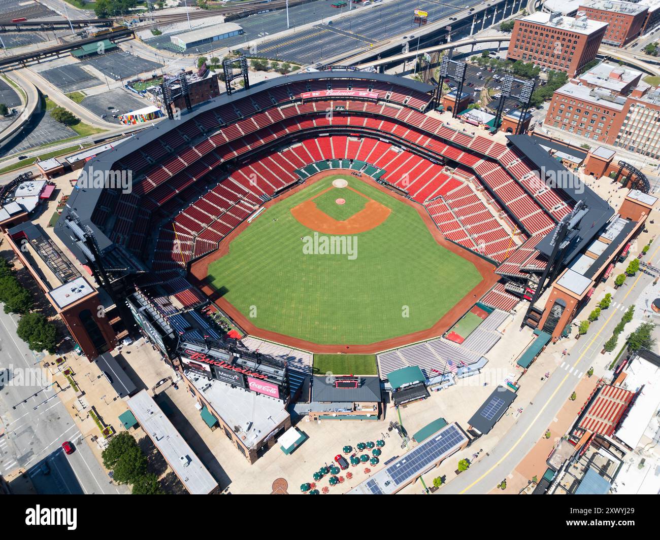 Busch Stadium, St Louis, Missouri, USA Stock Photo - Alamy