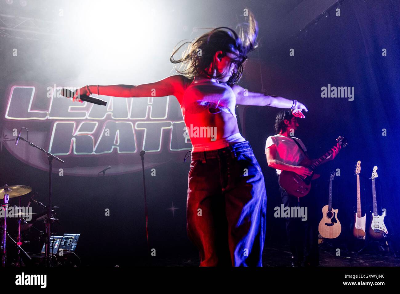 Leah Kate performs at Santeria Toscana 31 in Milan, Italy, on May 6 ...