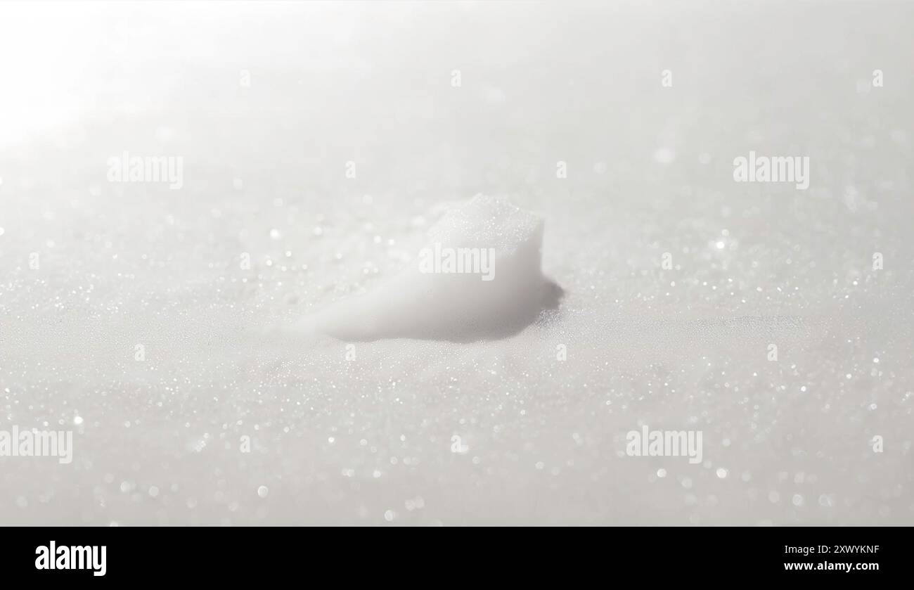 Closeup of Bright white Snow, Sparkling glitter Frosty Texture ...