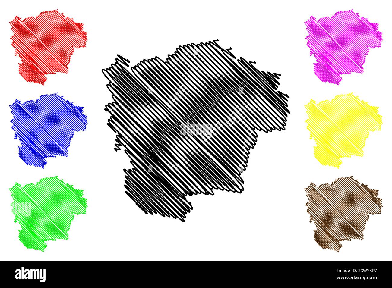 Walcha Shire (Commonwealth of Australia, New South Wales, NSW) map ...