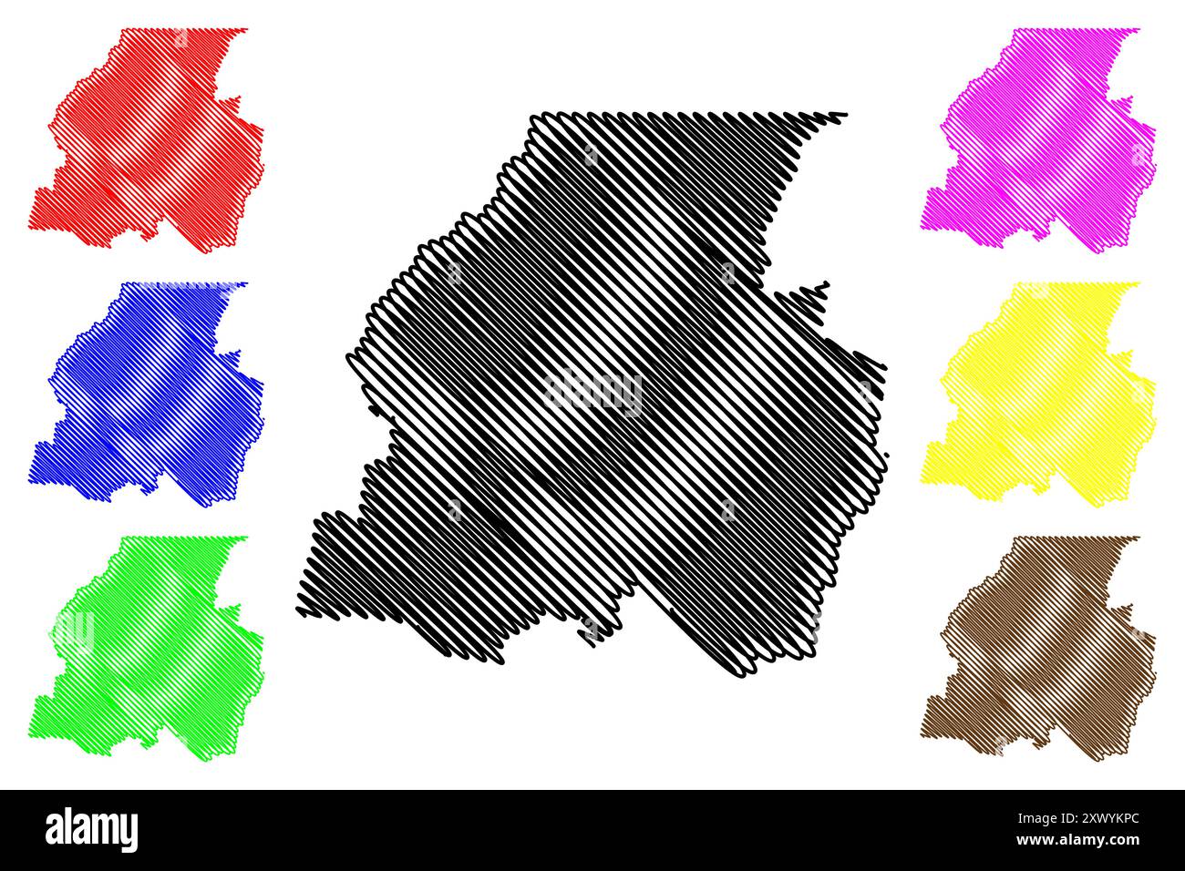 Walgett Shire (Commonwealth of Australia, New South Wales, NSW) map ...