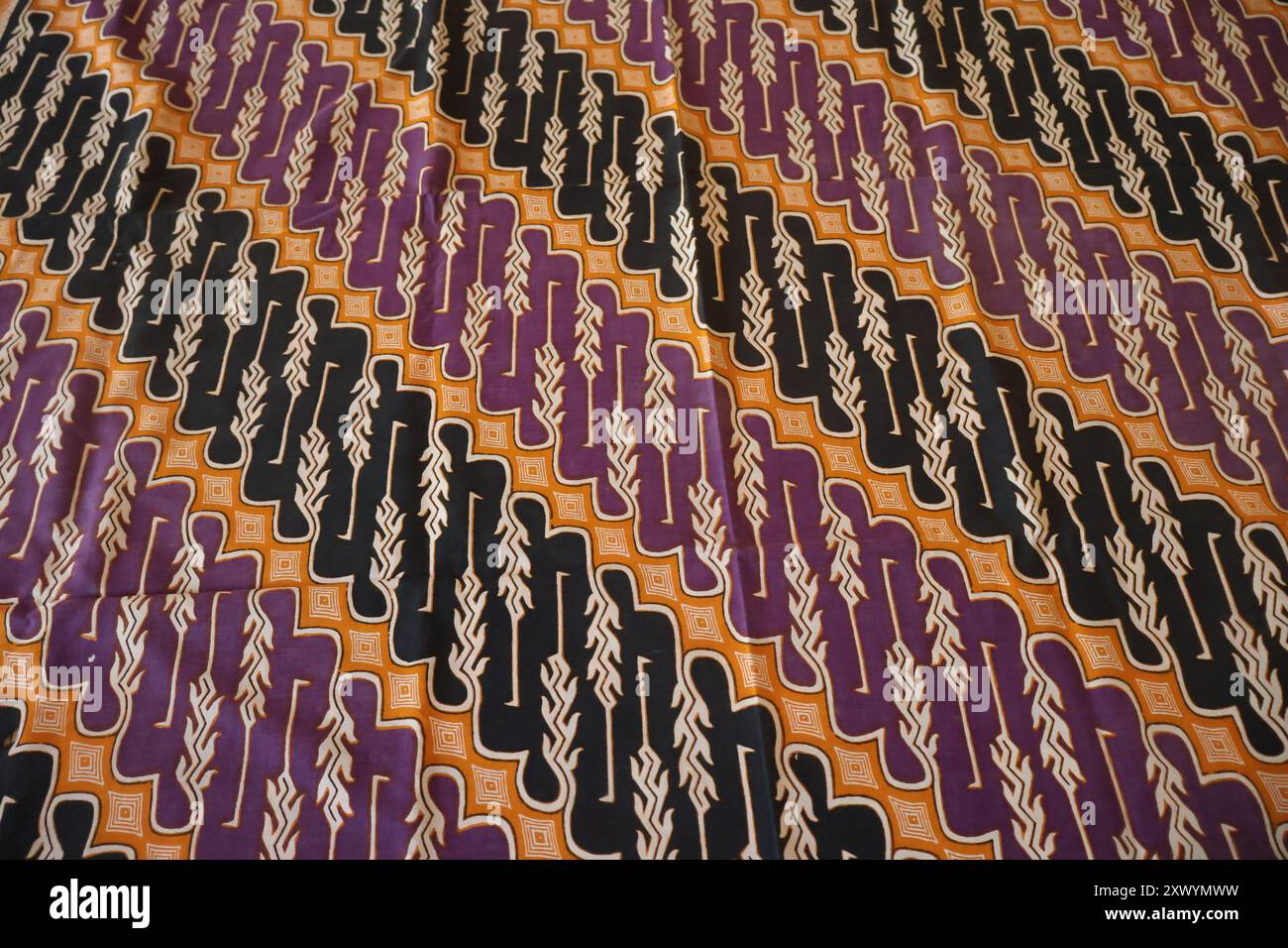batik from java indonesia have the best pattern Stock Photo - Alamy
