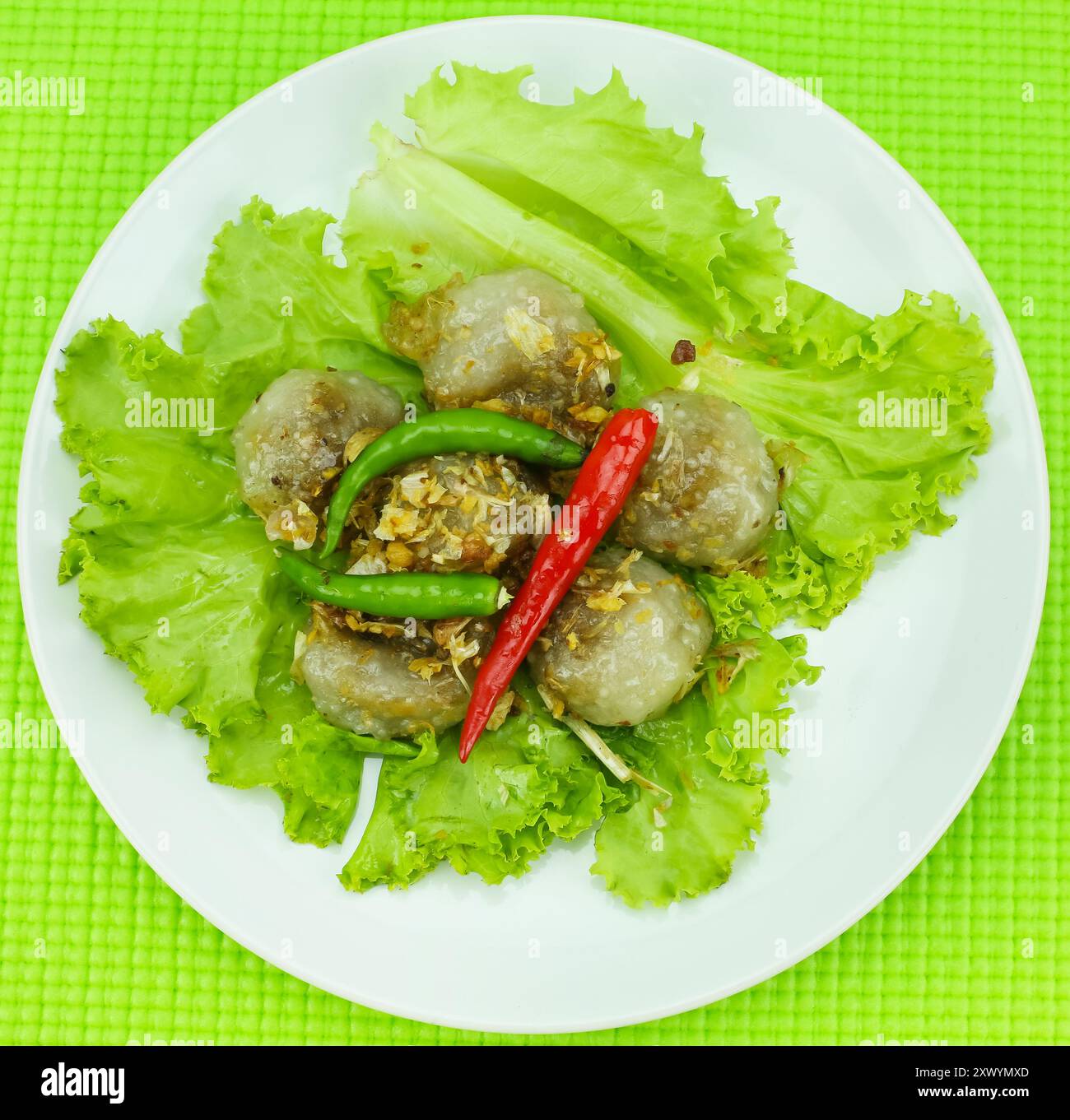 Tapioca balls pork filling hi-res stock photography and images - Alamy