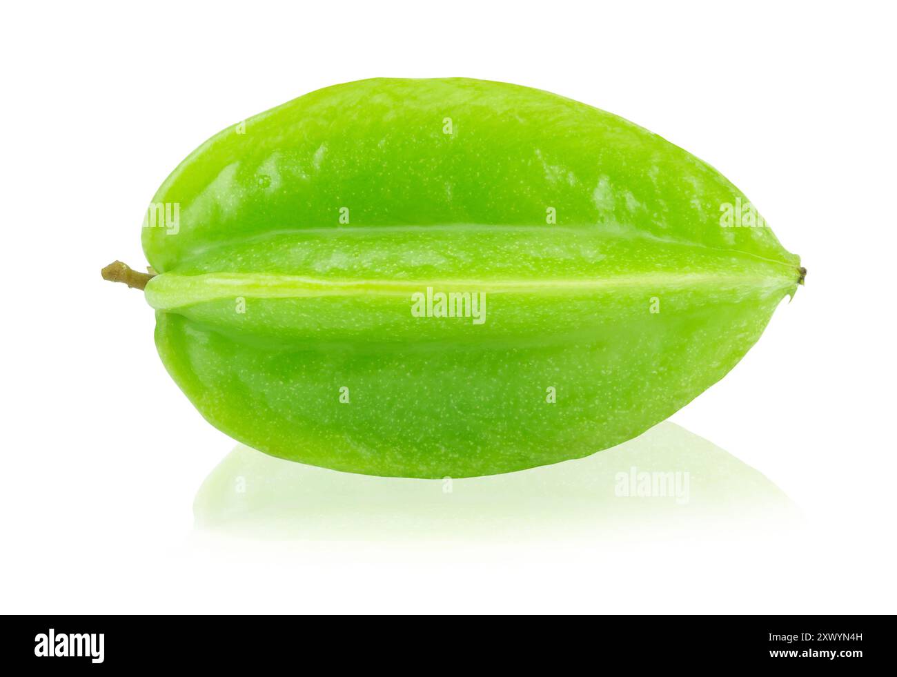 fresh star fruit (carambola) isolated on a white background Stock Photo ...