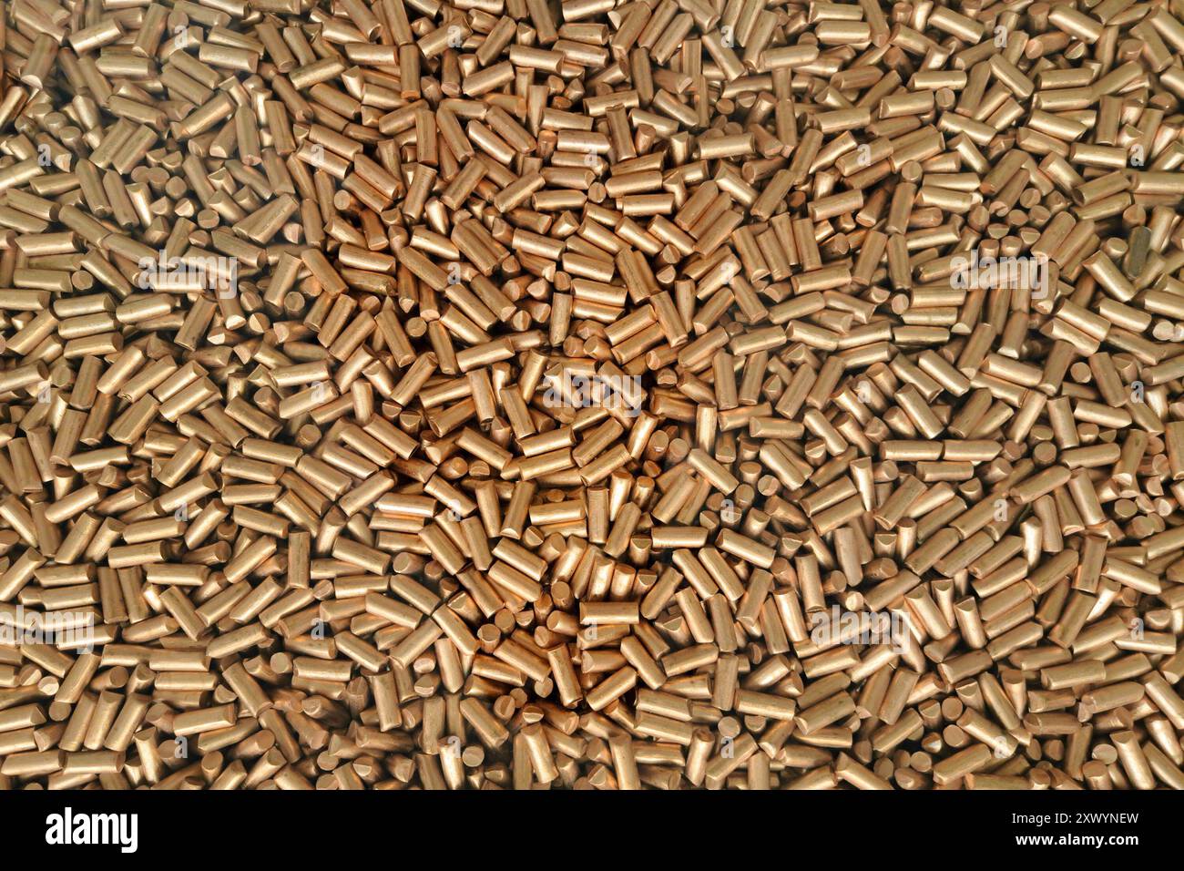 Top view of copper granules. Backgrounds and textures Stock Photo - Alamy
