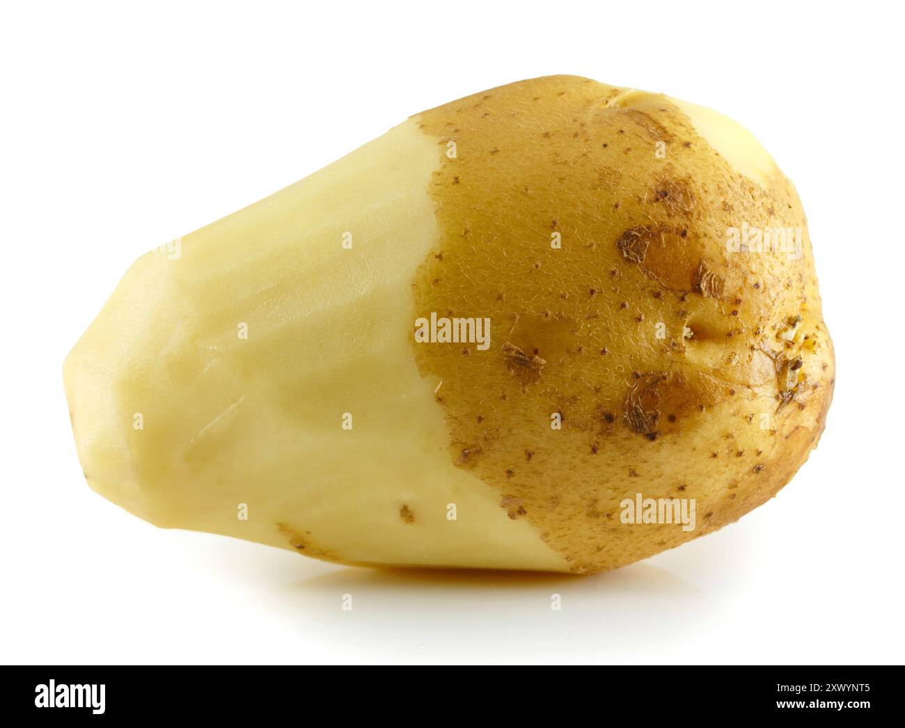 potato on white background Stock Photo - Alamy