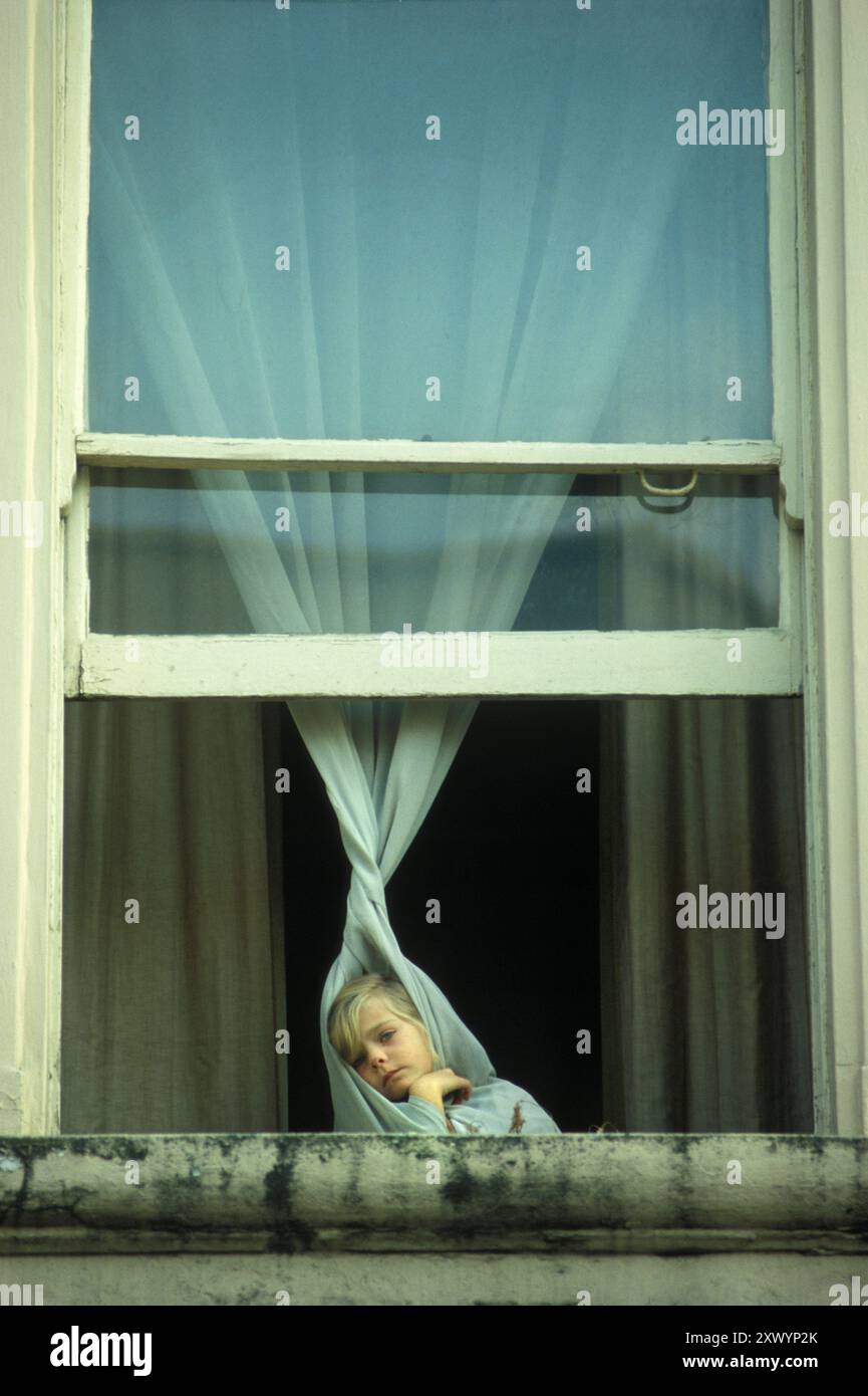 Home alone, a young girl left on her own at the annual Notting Hill ...