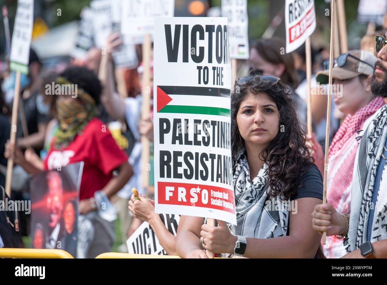 Democratic National Convention Day 1 Chicago. Opening ceremony for DNC ...