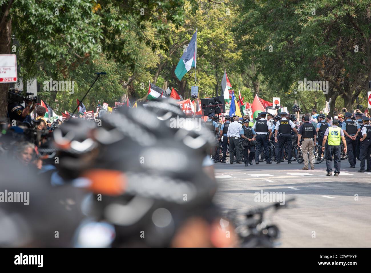 Democratic National Convention Day 1 Chicago. Opening ceremony for DNC ...