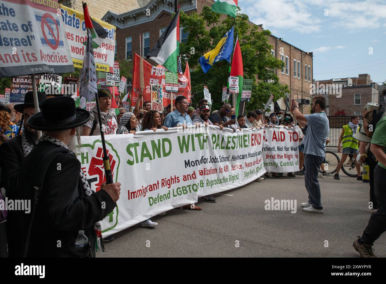 Democratic National Convention Day 1 Chicago. Opening ceremony for DNC ...