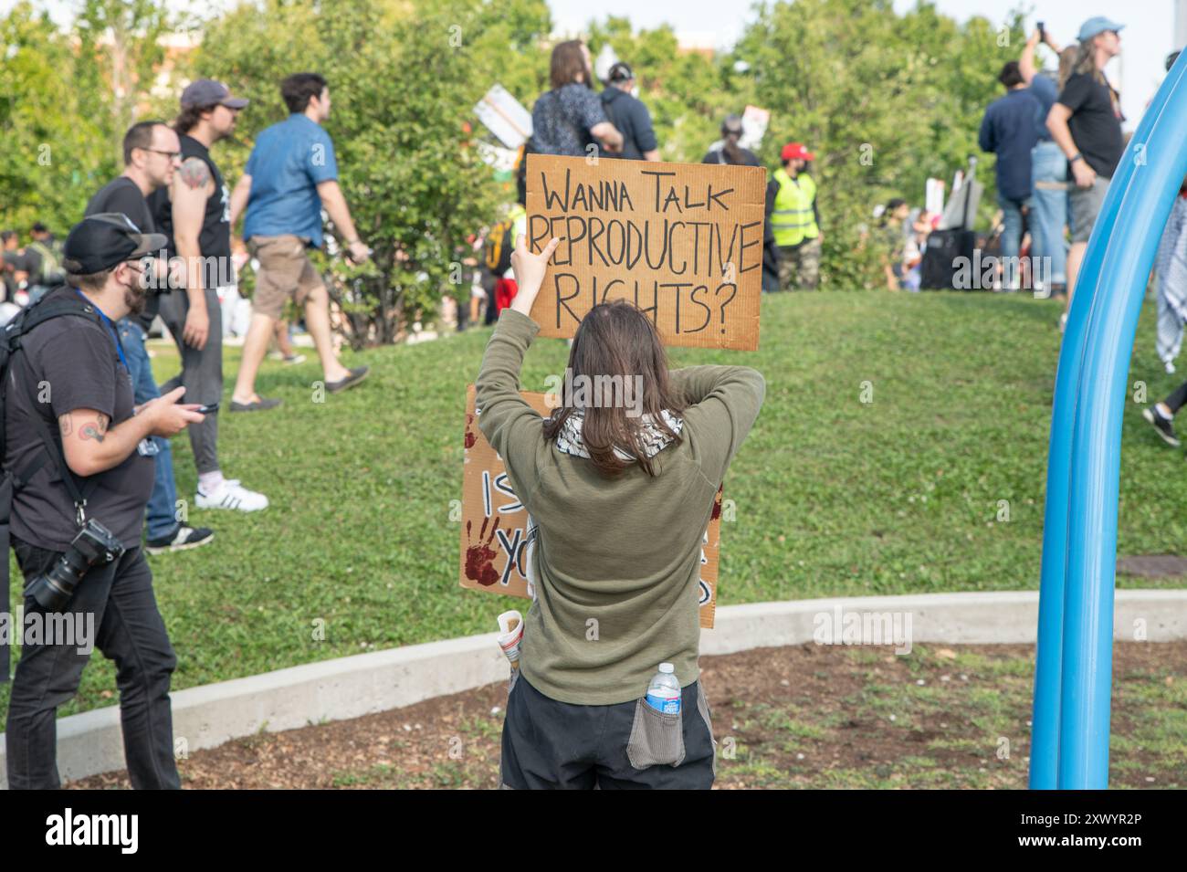 Democratic National Convention Day 1 Chicago. Opening ceremony for DNC ...