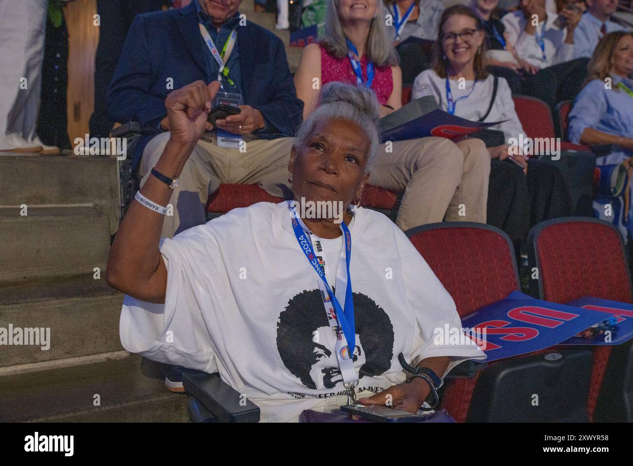 Democratic National Convention Day 1 Chicago. Opening ceremony for DNC ...
