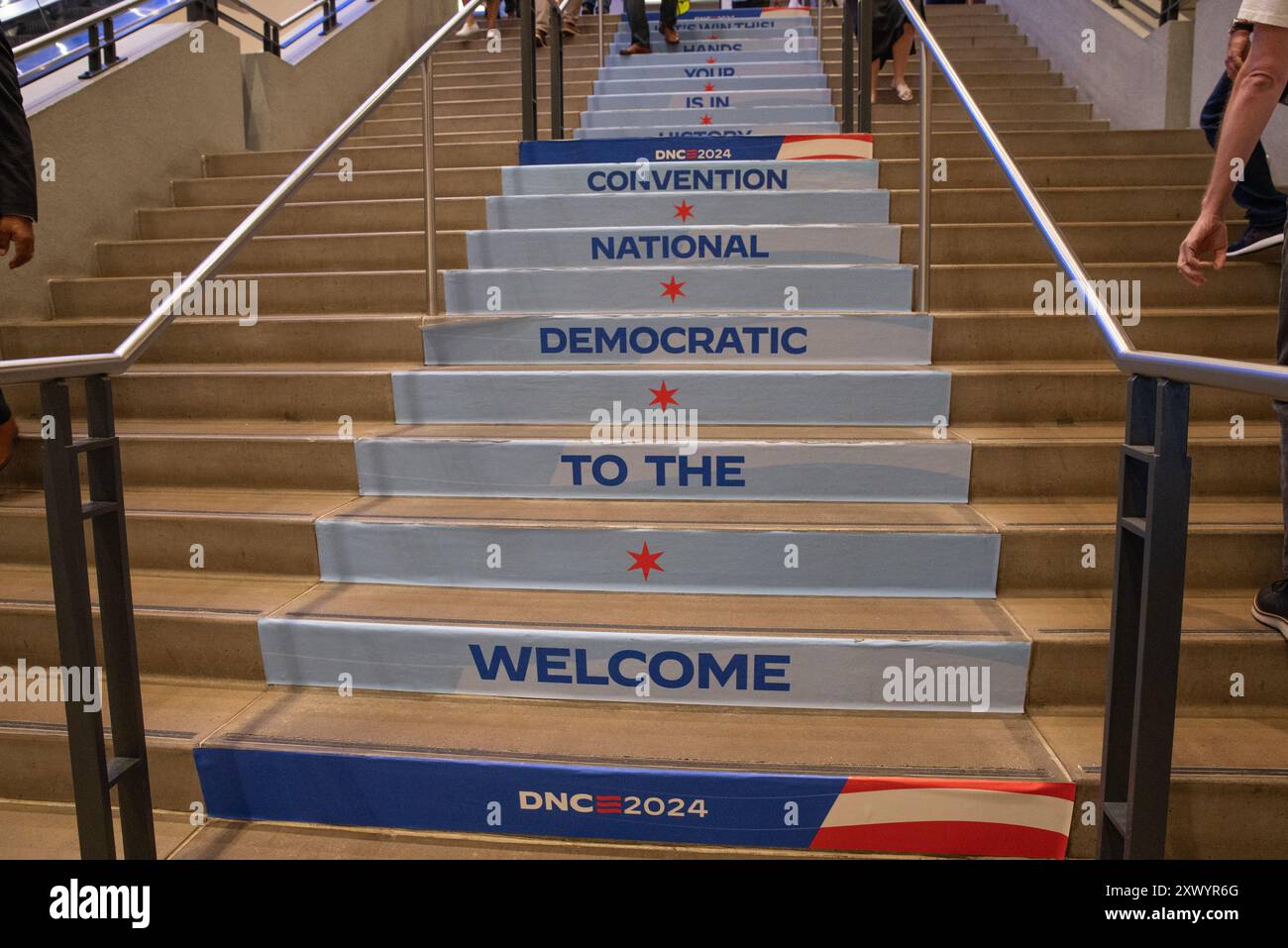 Democratic National Convention Day 1 Chicago. Opening ceremony for DNC ...