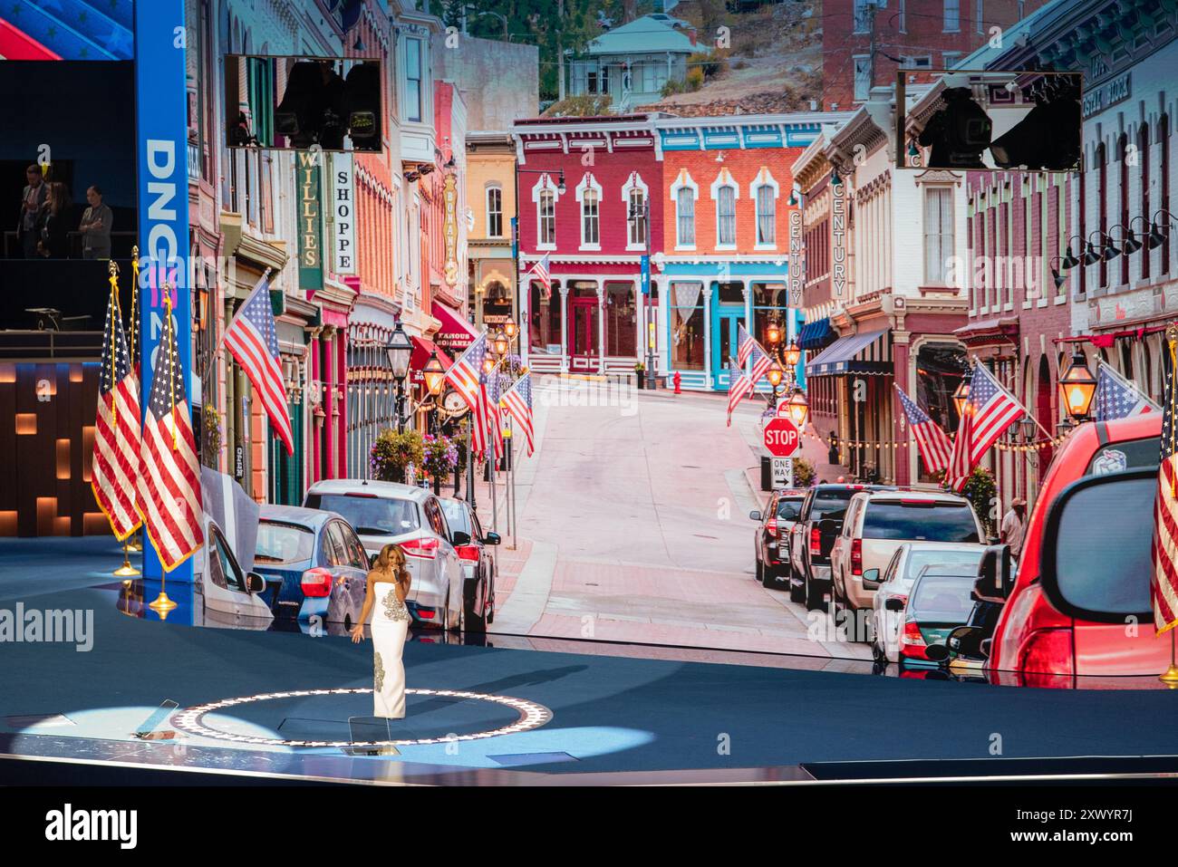 Democratic National Convention Day 1 Chicago. Opening ceremony for DNC ...