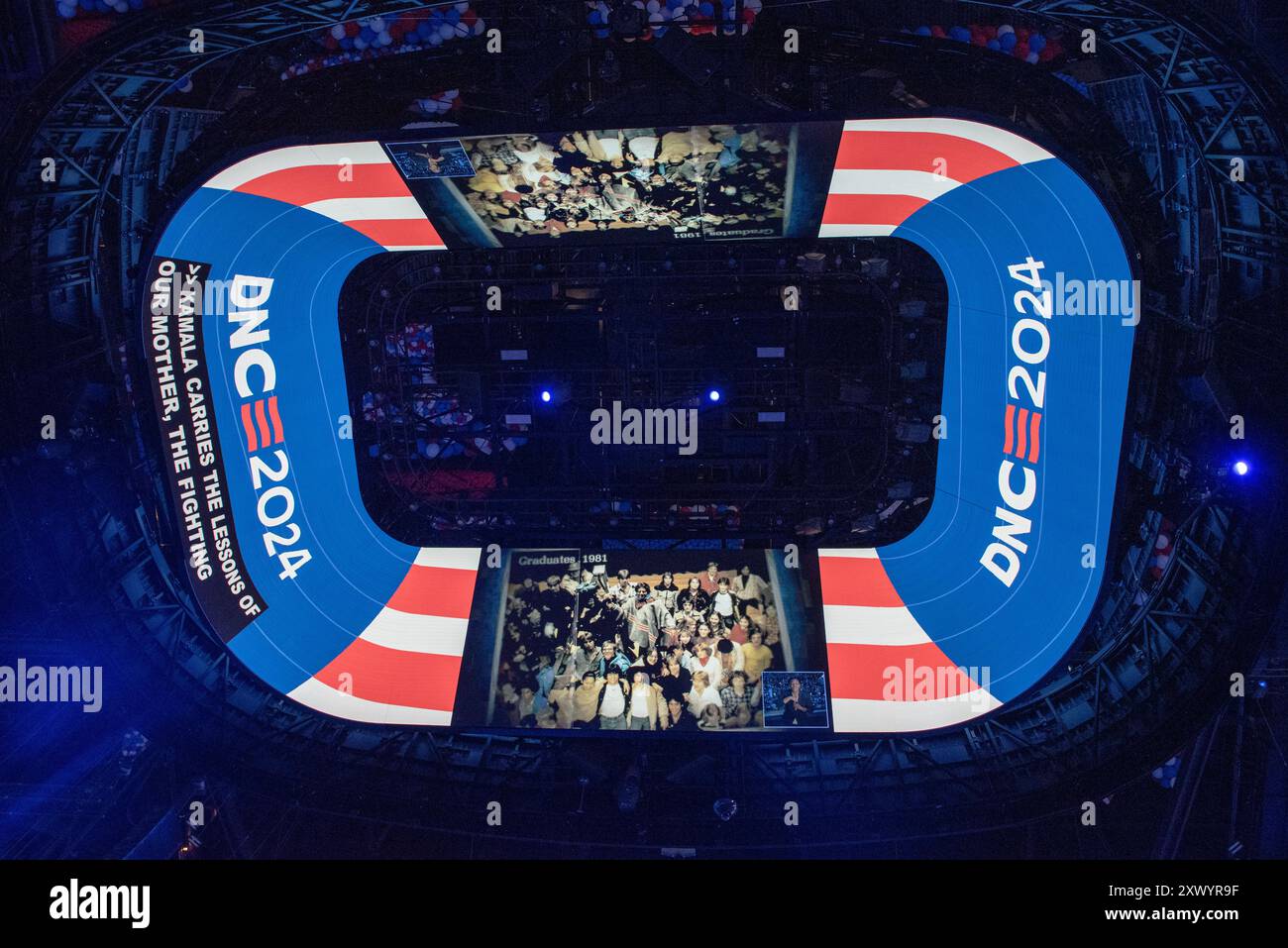 Democratic National Convention Day 1 Chicago. Opening ceremony for DNC ...