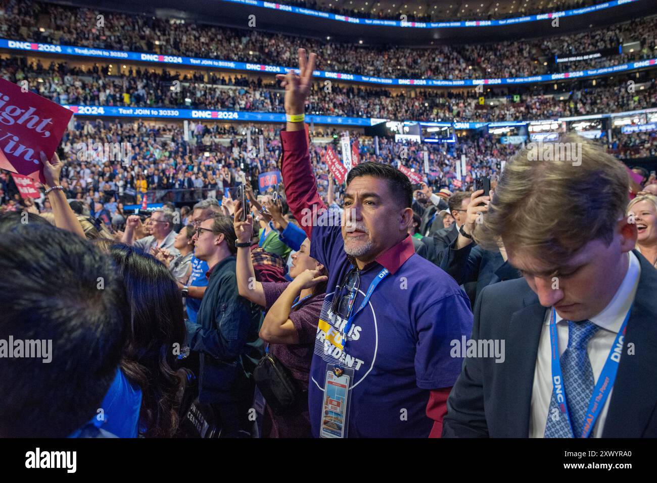 Democratic National Convention Day 1 Chicago. Opening ceremony for DNC ...