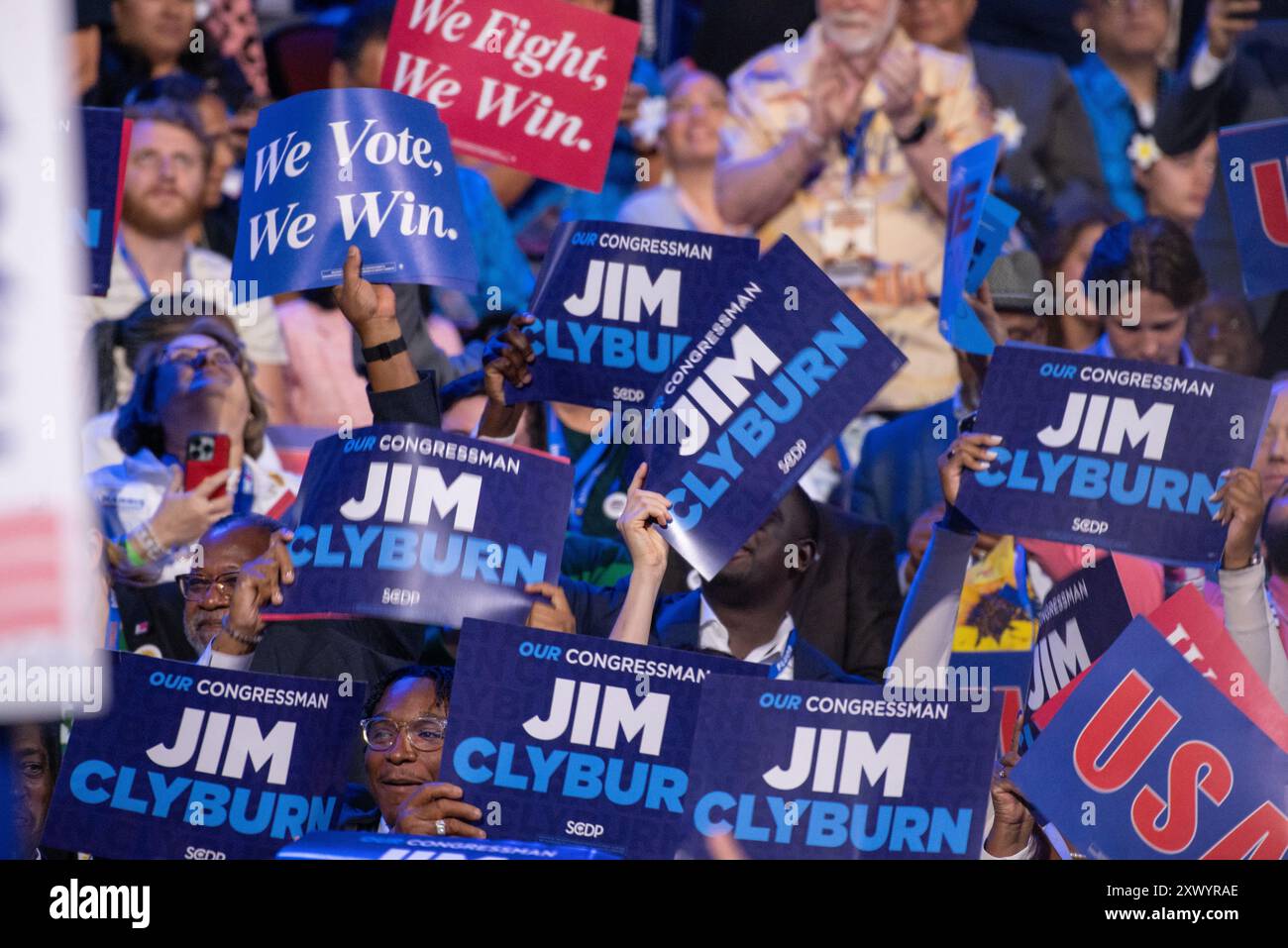 Democratic National Convention Day 1 Chicago. Opening ceremony for DNC ...