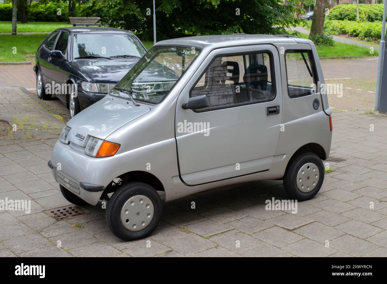 Amica Automatic Mini Car At Amsterdam The Netherlands 14-6-2024 Stock ...