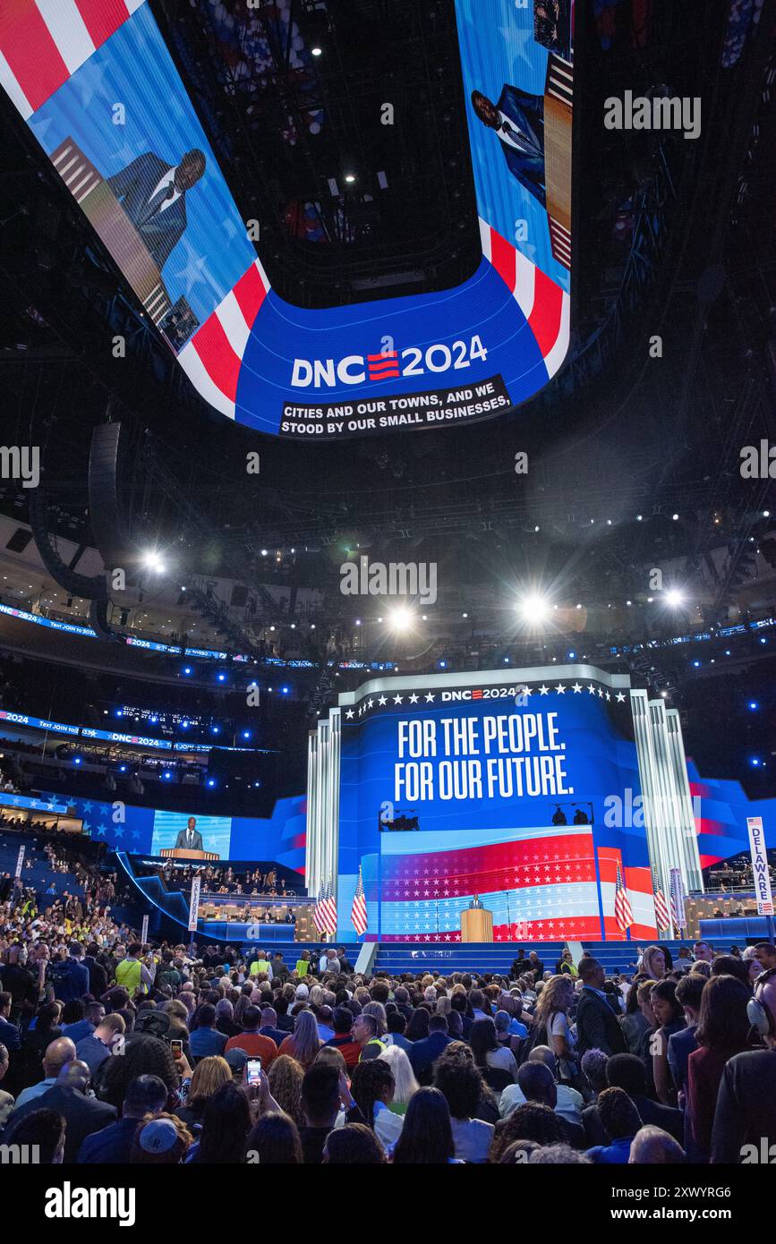 Democratic National Convention Day 1 Chicago. Opening ceremony for DNC ...