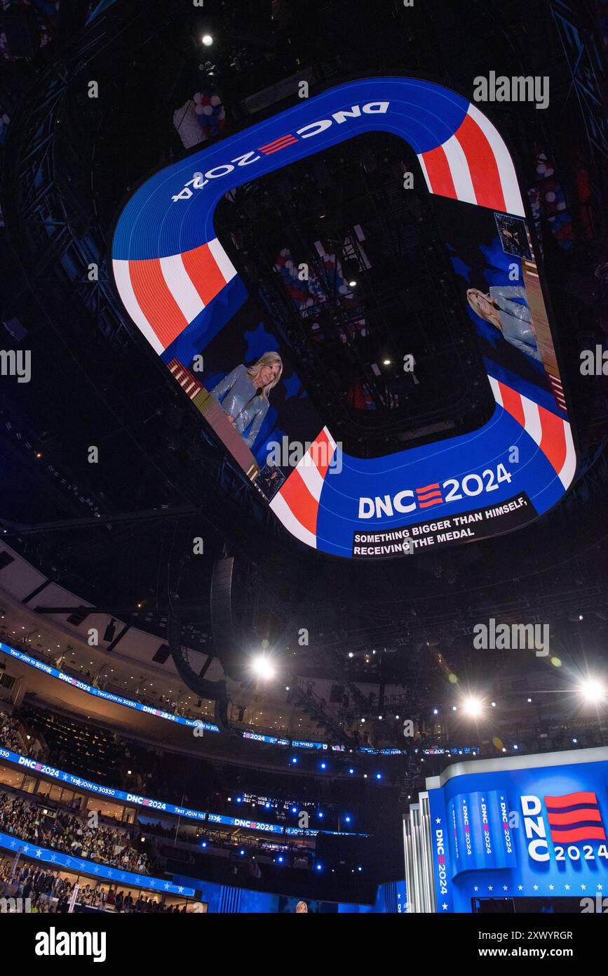 Democratic National Convention Day 1 Chicago. Opening ceremony for DNC ...