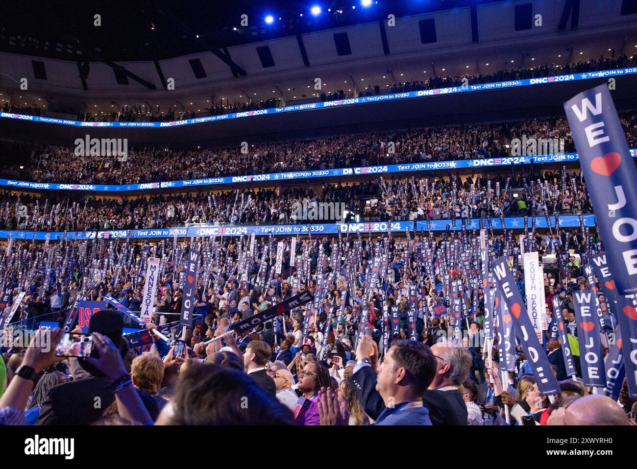 Democratic National Convention Day 1 Chicago. Opening ceremony for DNC ...