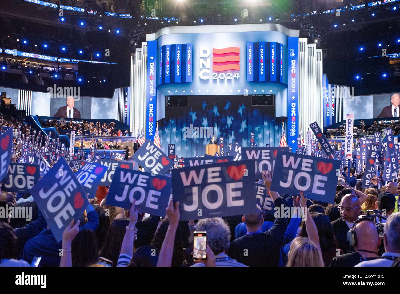 Democratic National Convention Day 1 Chicago. Opening ceremony for DNC ...