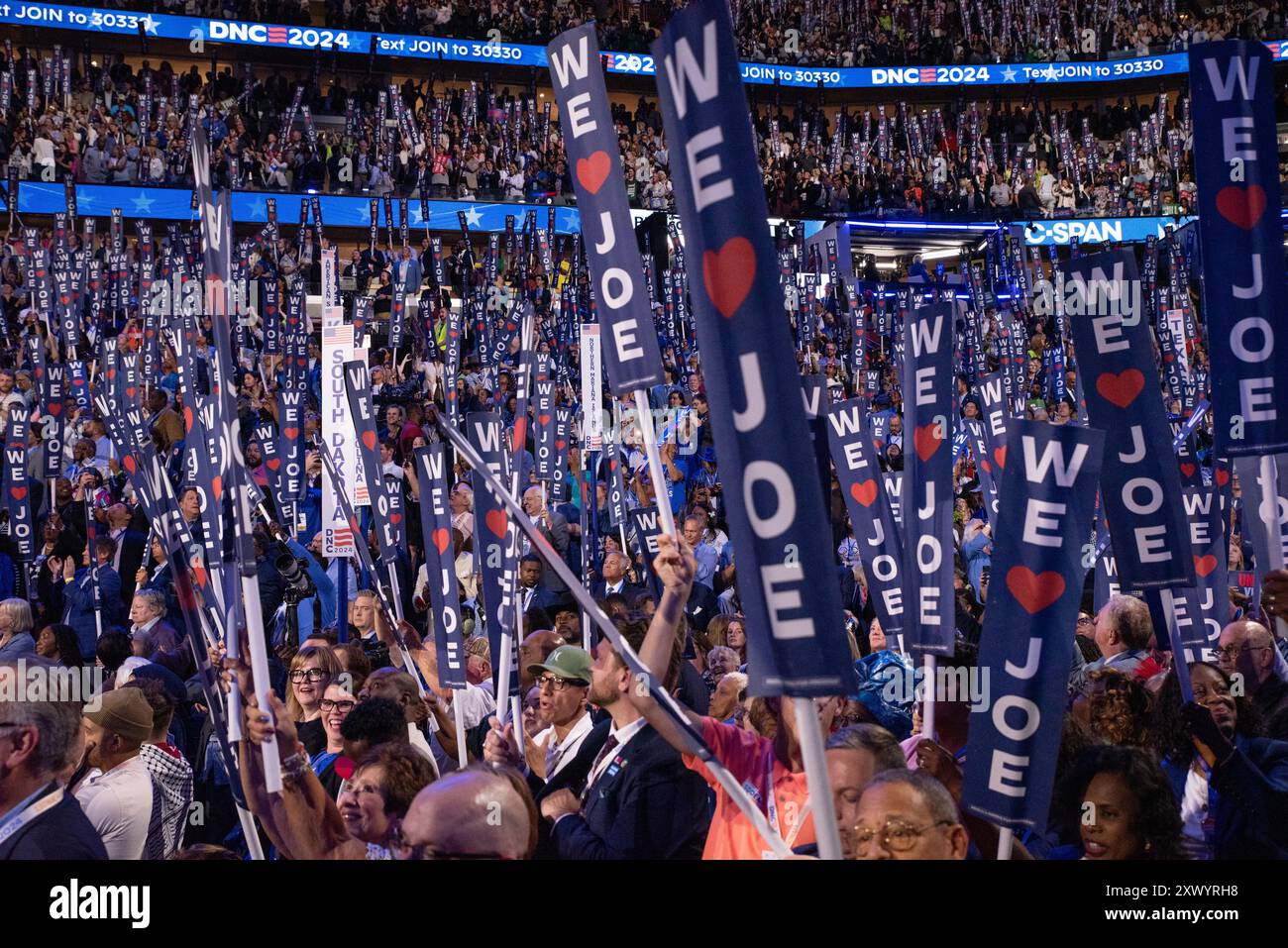 Democratic National Convention Day 1 Chicago. Opening ceremony for DNC ...