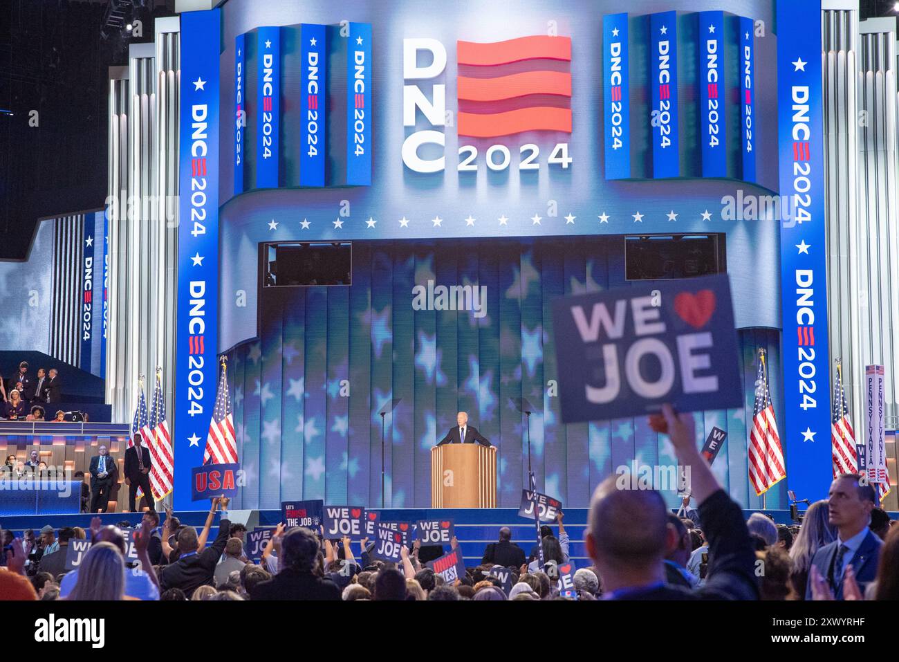 Democratic National Convention Day 1 Chicago. Opening ceremony for DNC ...