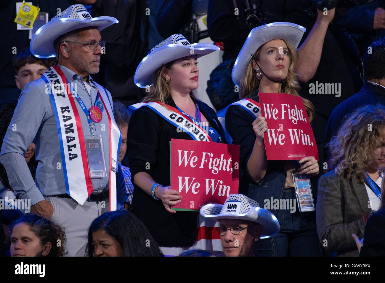 Democratic National Convention Day 1 Chicago. Opening ceremony for DNC ...