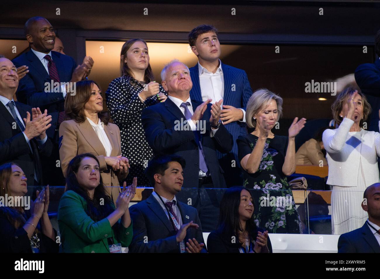 Democratic National Convention Day 1 Chicago. Opening ceremony for DNC ...