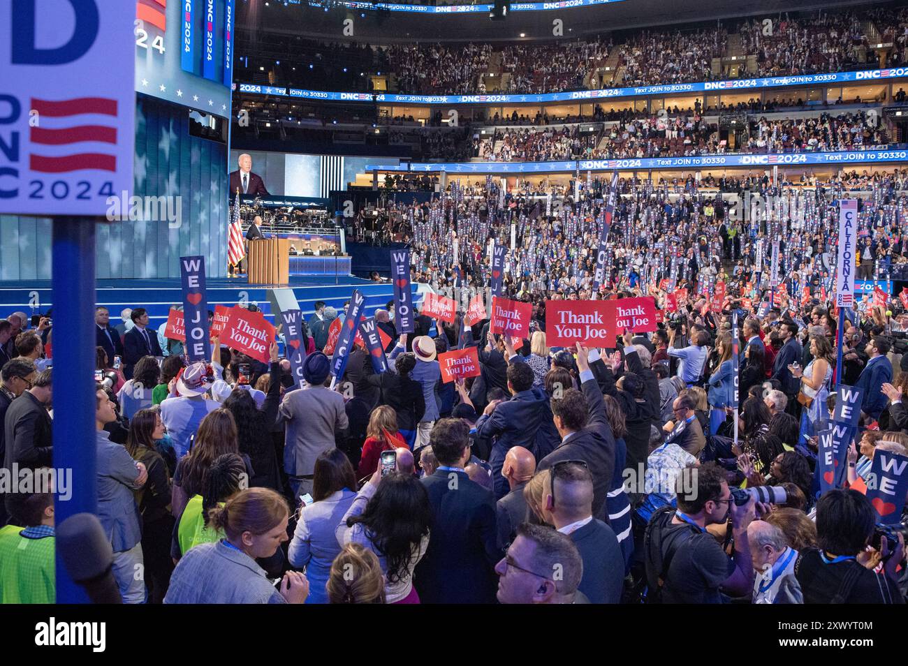 Democratic National Convention Day 1 Chicago. Opening ceremony for DNC ...