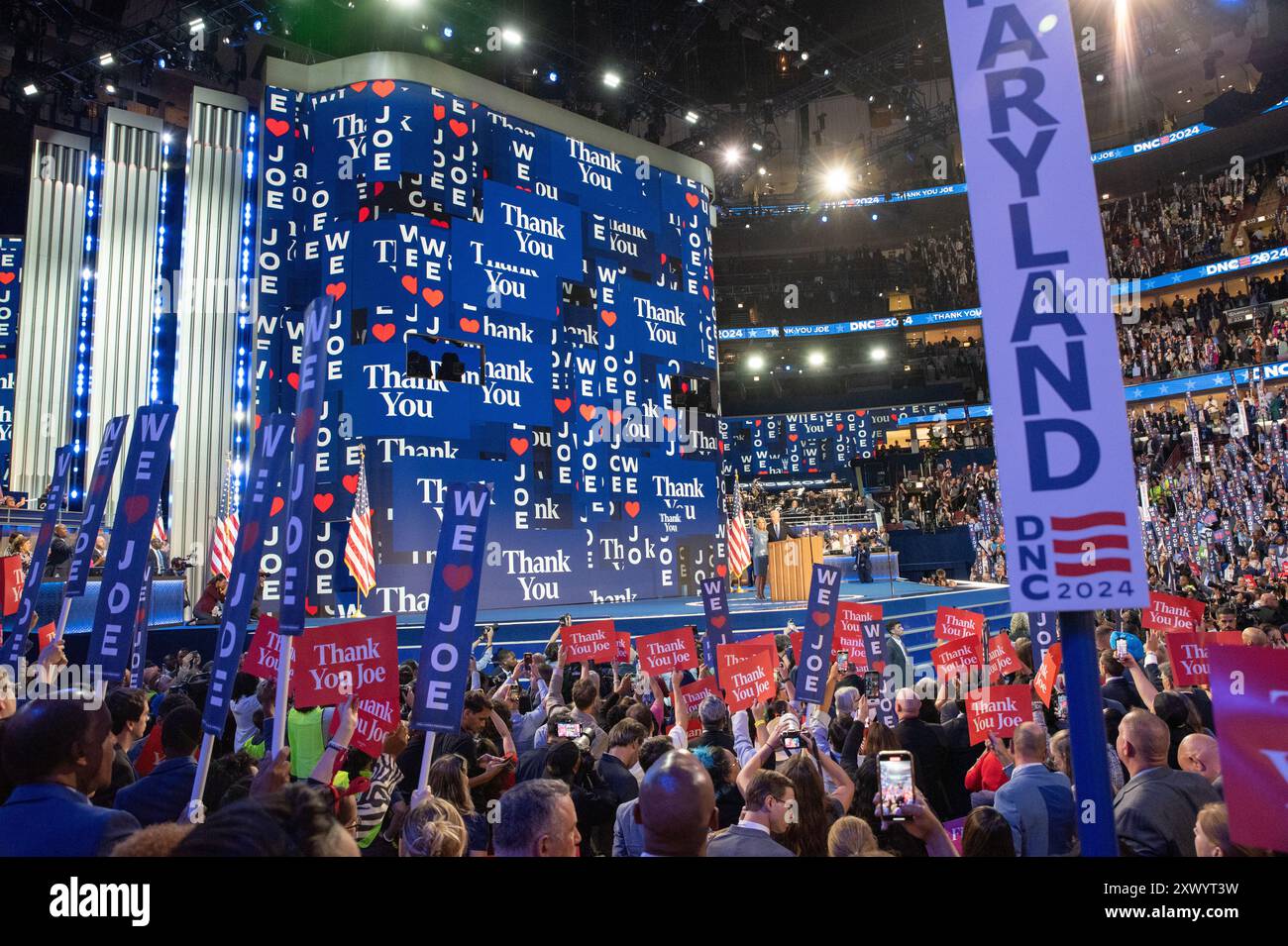 Democratic National Convention Day 1 Chicago. Opening ceremony for DNC ...