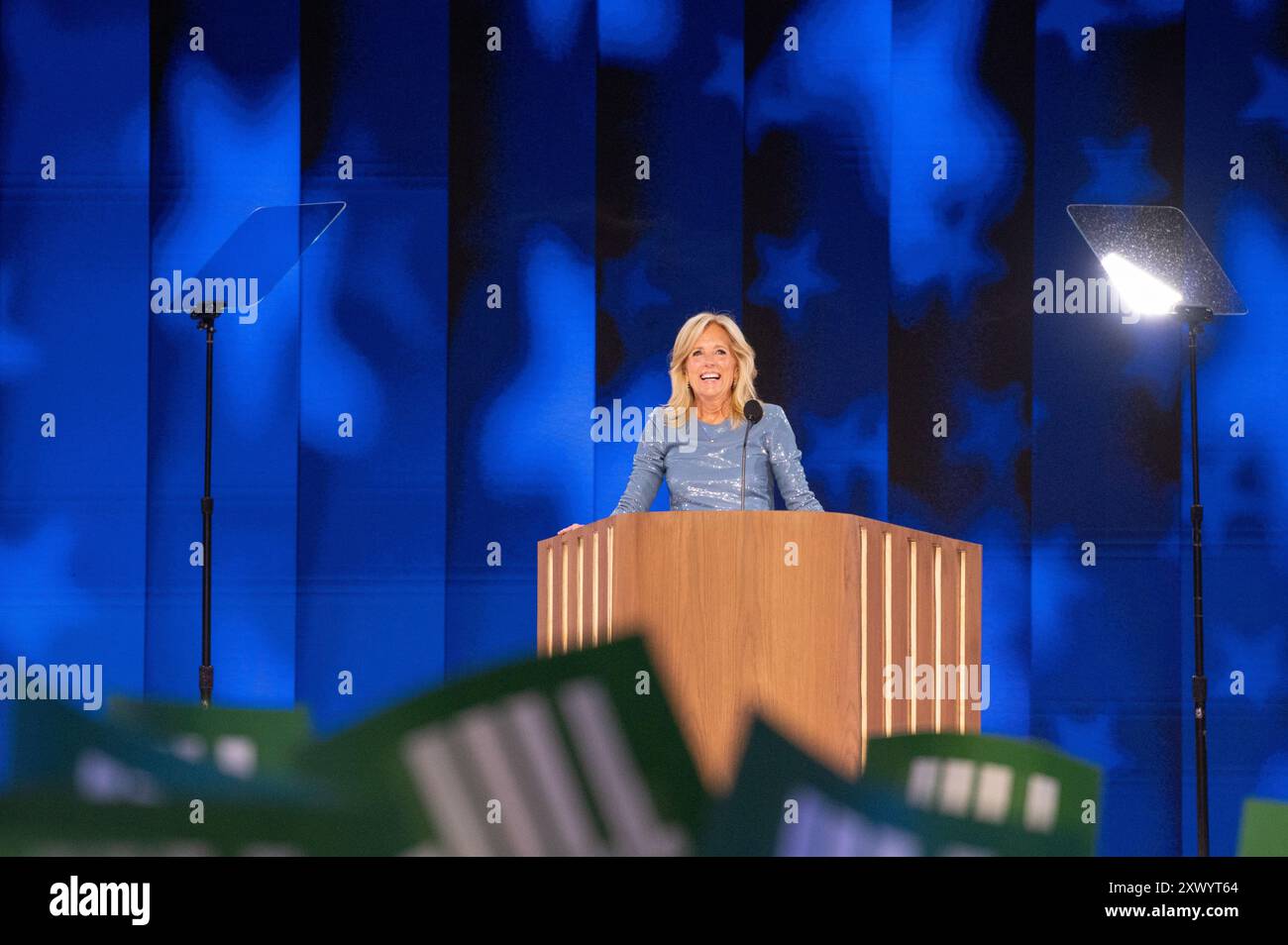 Democratic National Convention Day 1 Chicago. Opening ceremony for DNC ...