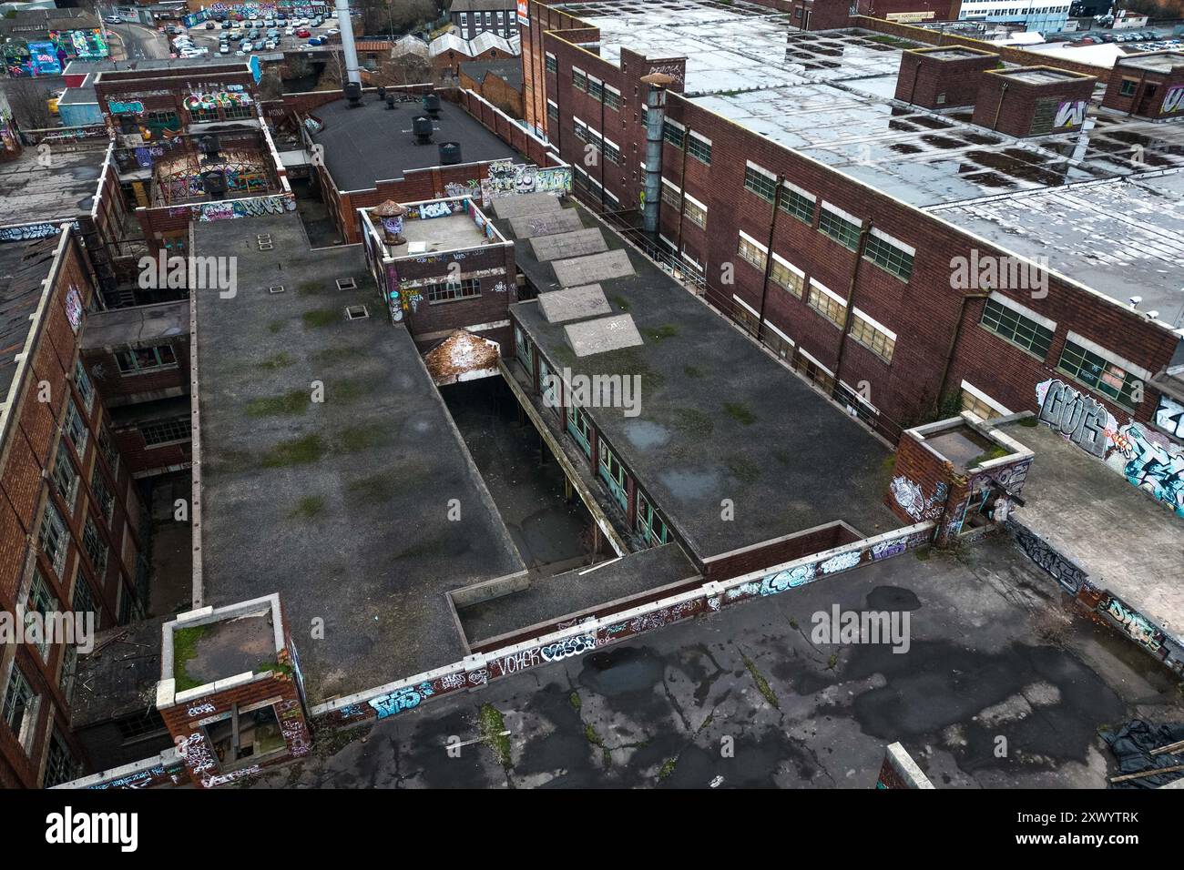 Canal Street, Digbeth, Birmingham, 11th January 2024 - Construction ...