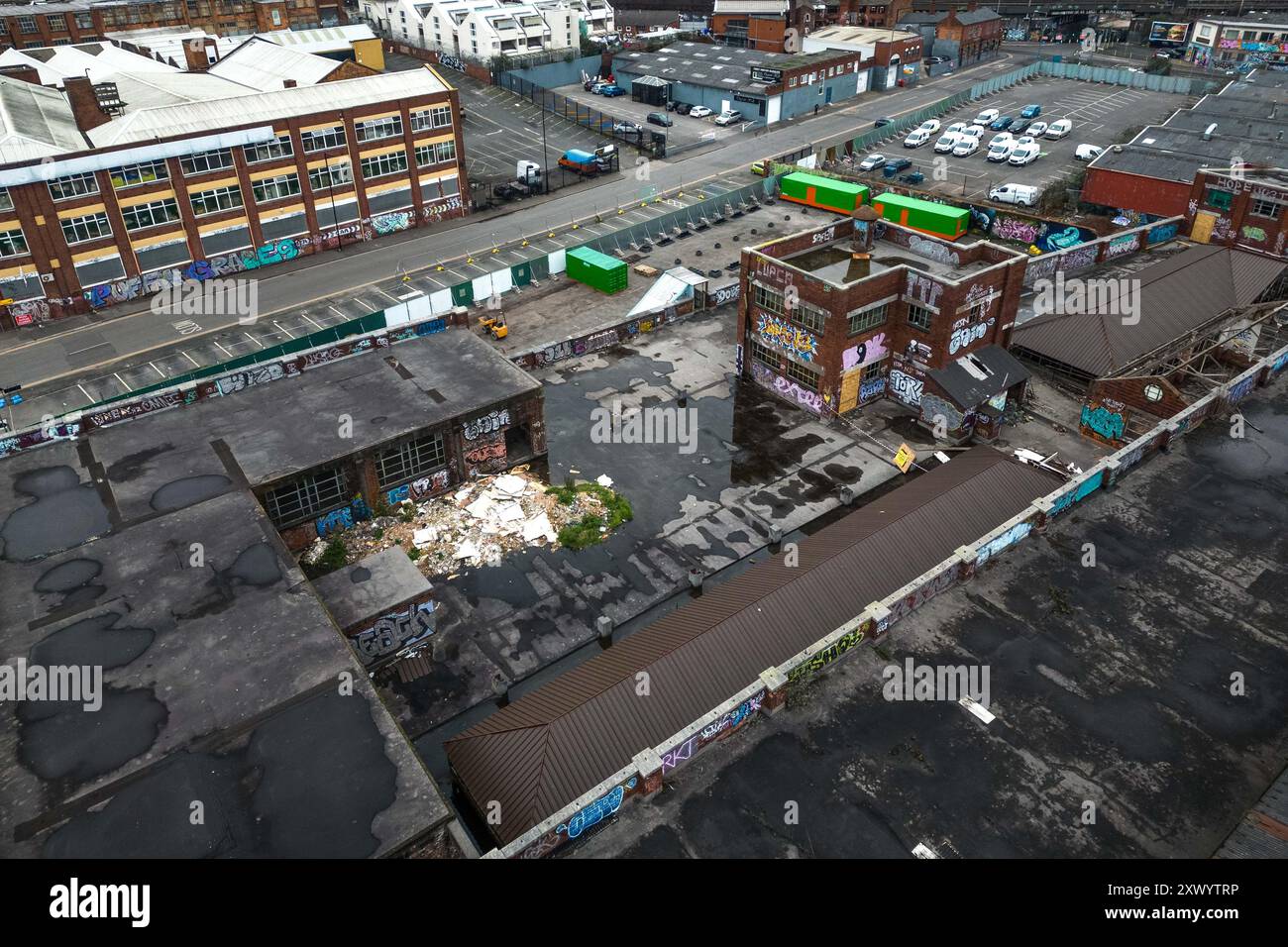 Canal Street, Digbeth, Birmingham, 11th January 2024 - Construction ...