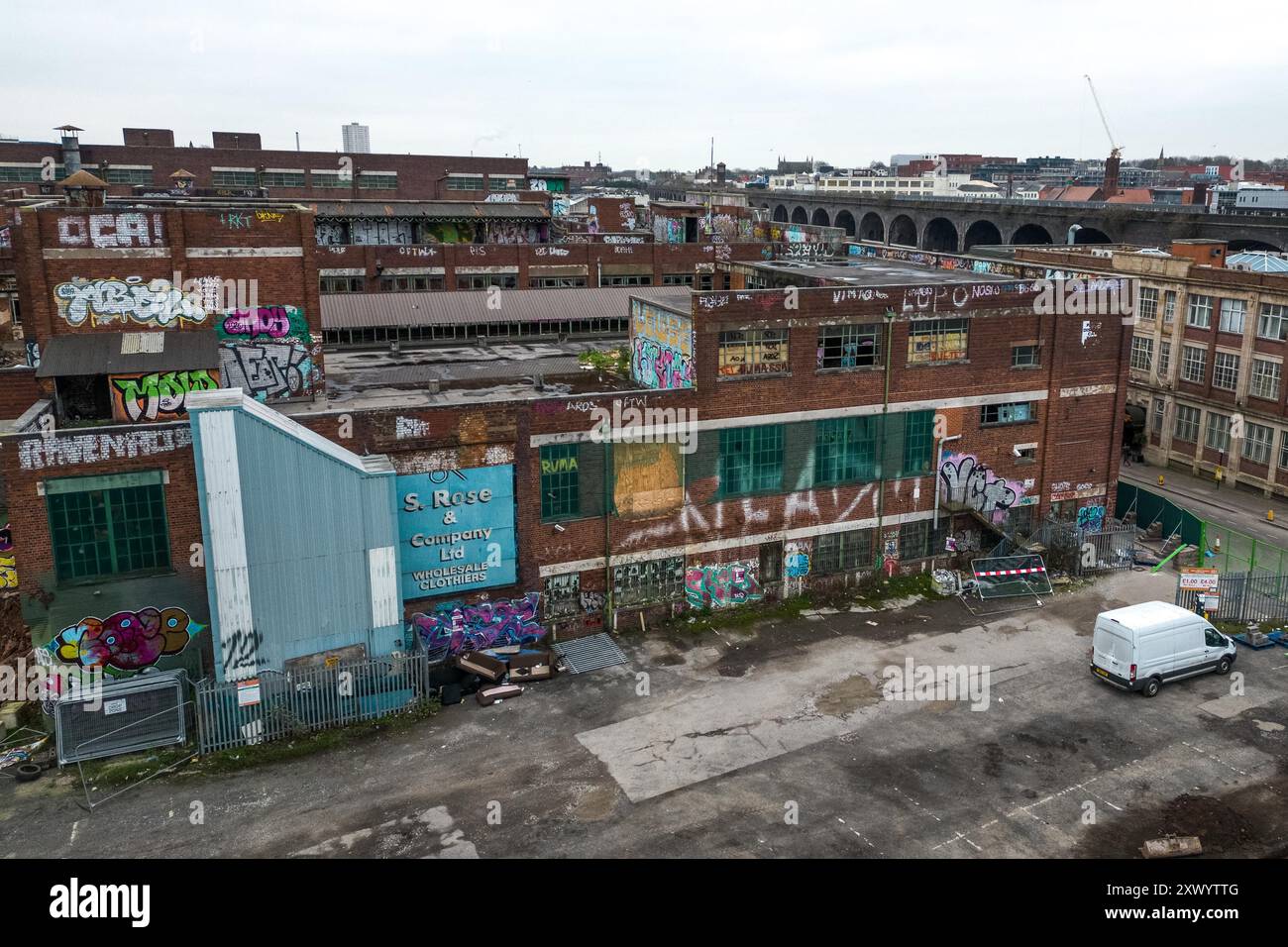 Canal Street, Digbeth, Birmingham, 11th January 2024 - Construction ...