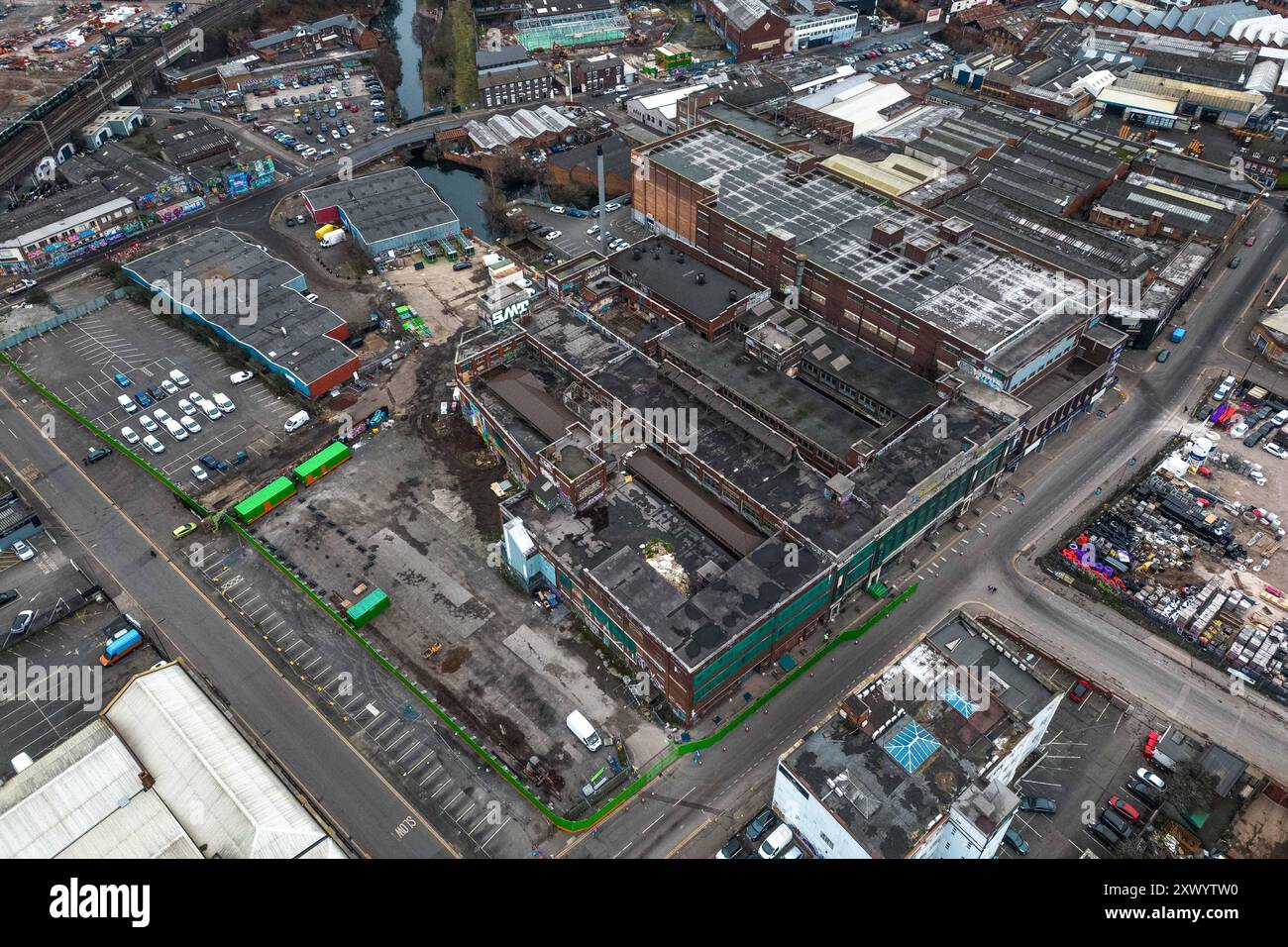 Canal Street, Digbeth, Birmingham, 11th January 2024 - Construction ...