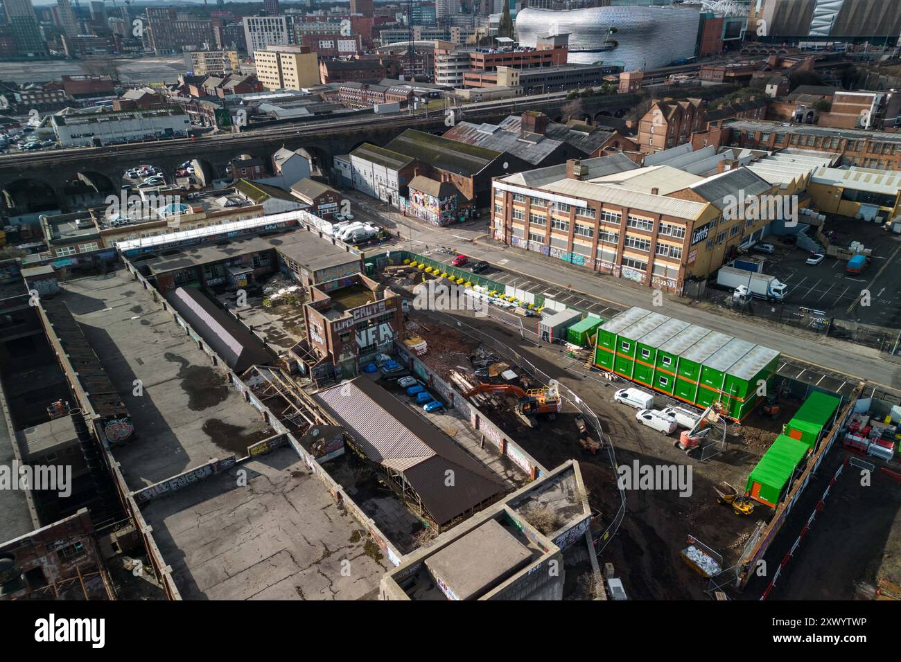 Canal Street, Digbeth, Birmingham, 30th January 2024 - Construction ...