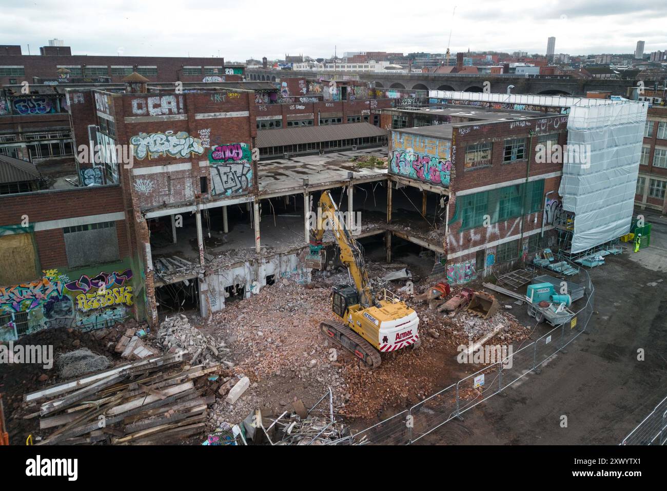 Canal Street, Digbeth, Birmingham, 30th January 2024 - Construction ...