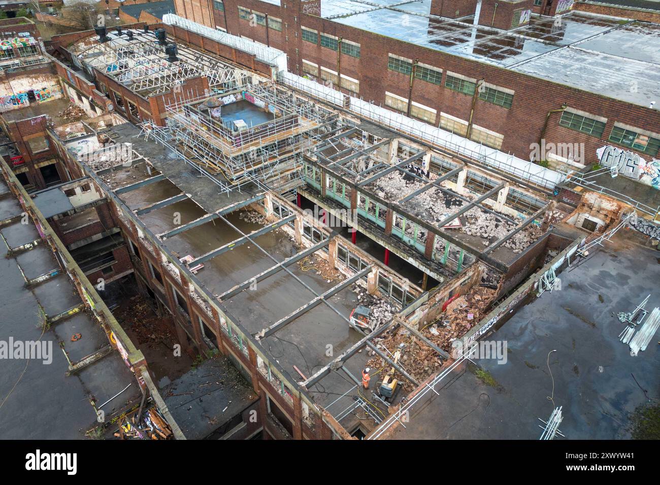 Canal Street, Digbeth, Birmingham, 15th March 2024 - Construction ...