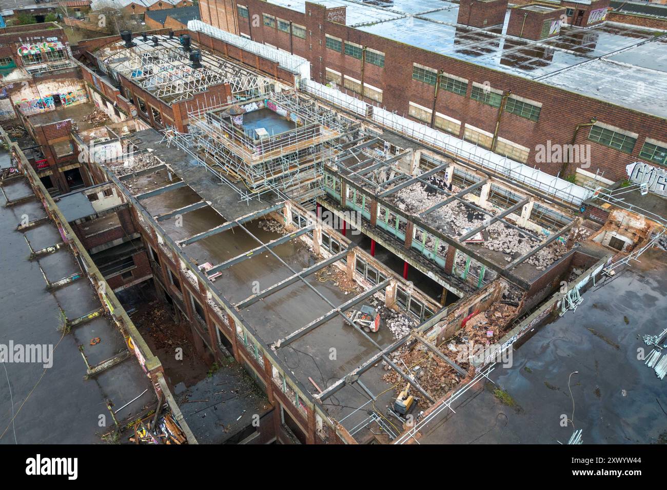 Canal Street, Digbeth, Birmingham, 15th March 2024 - Construction ...