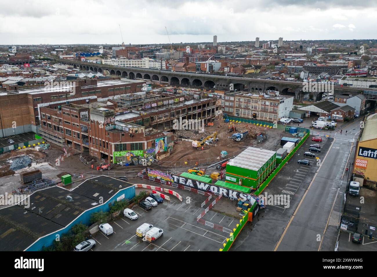 Canal Street, Digbeth, Birmingham, 15th March 2024 - Construction ...