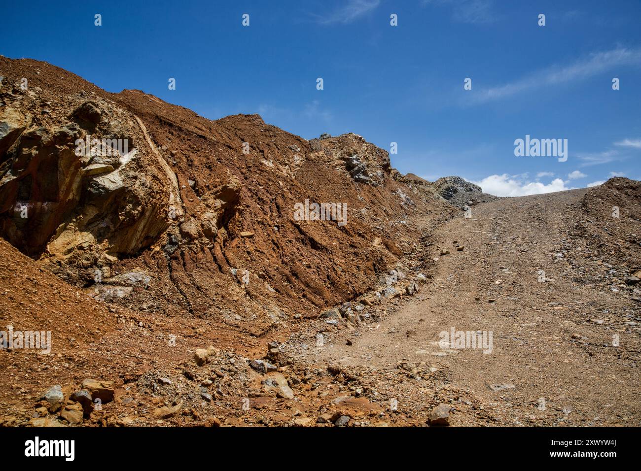 Nickel mining and factories in Sulawesi, Indonesia, Asia Stock Photo ...