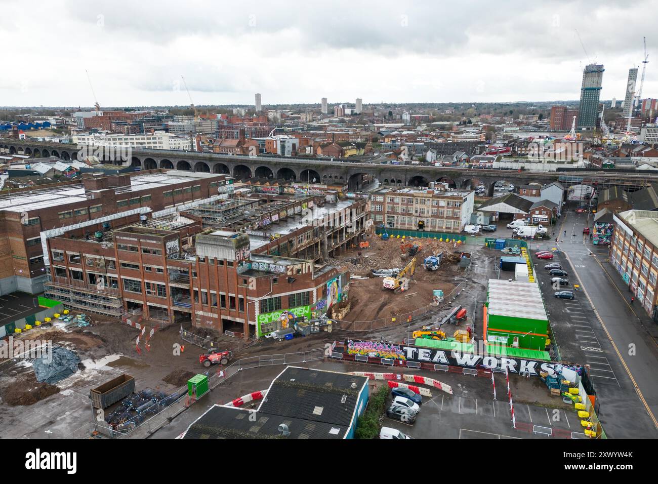 Canal Street, Digbeth, Birmingham, 15th March 2024 - Construction ...